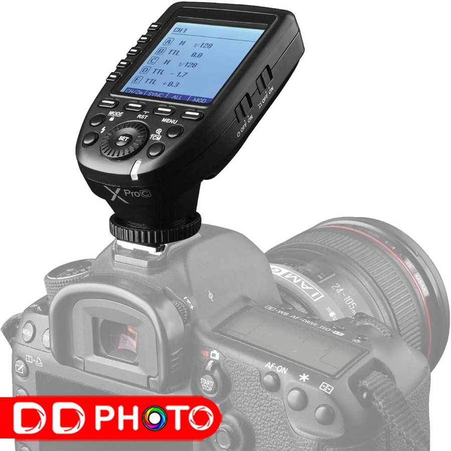 Godox XPRO-C TTL Wireless Flash Trigger for Canon ประกันศูนย์ 2 ปี - dd ...