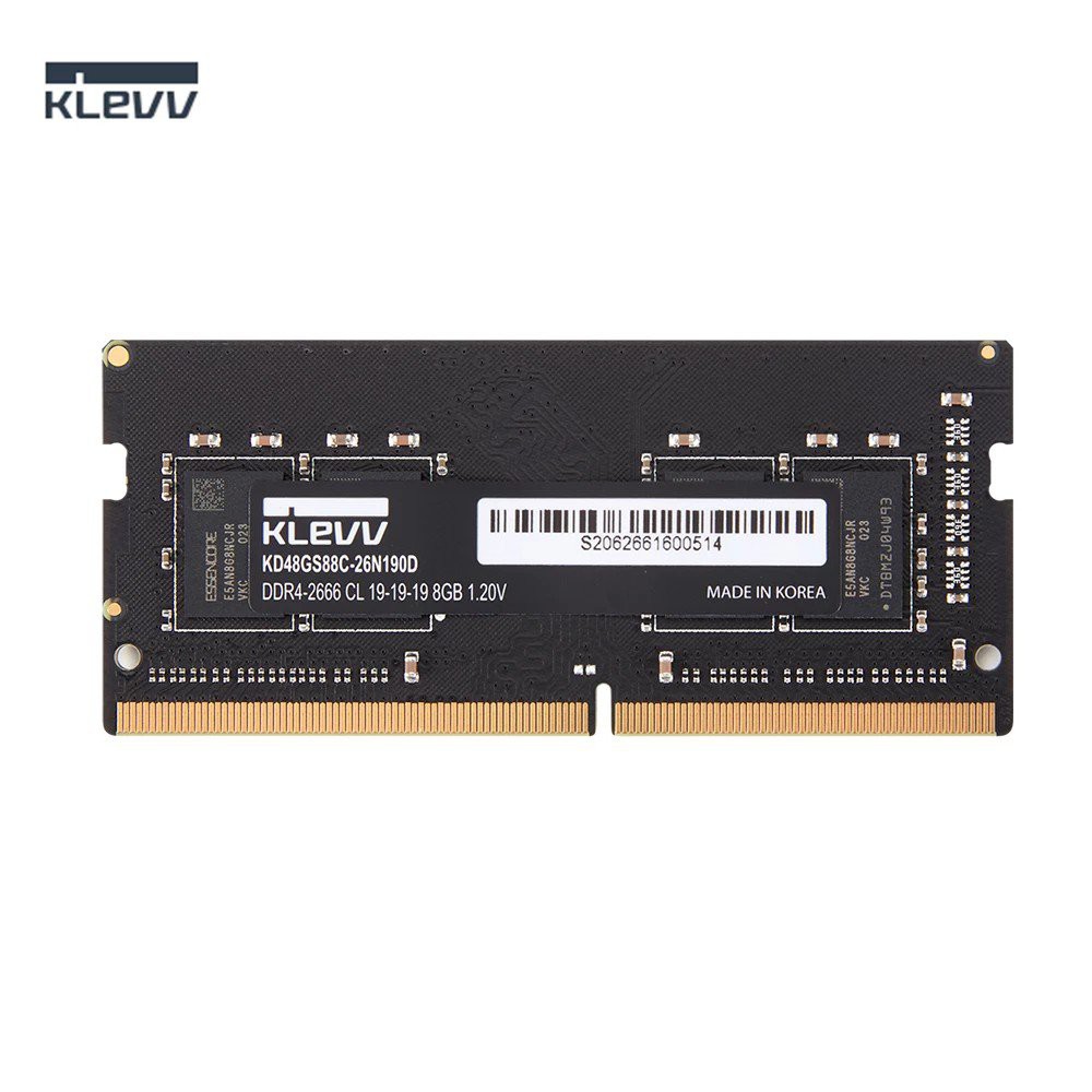 KLEVV RAM DDR4 8GB 2666MHz SO-DIMM Laptop Memory with SK Hynix Chips ...