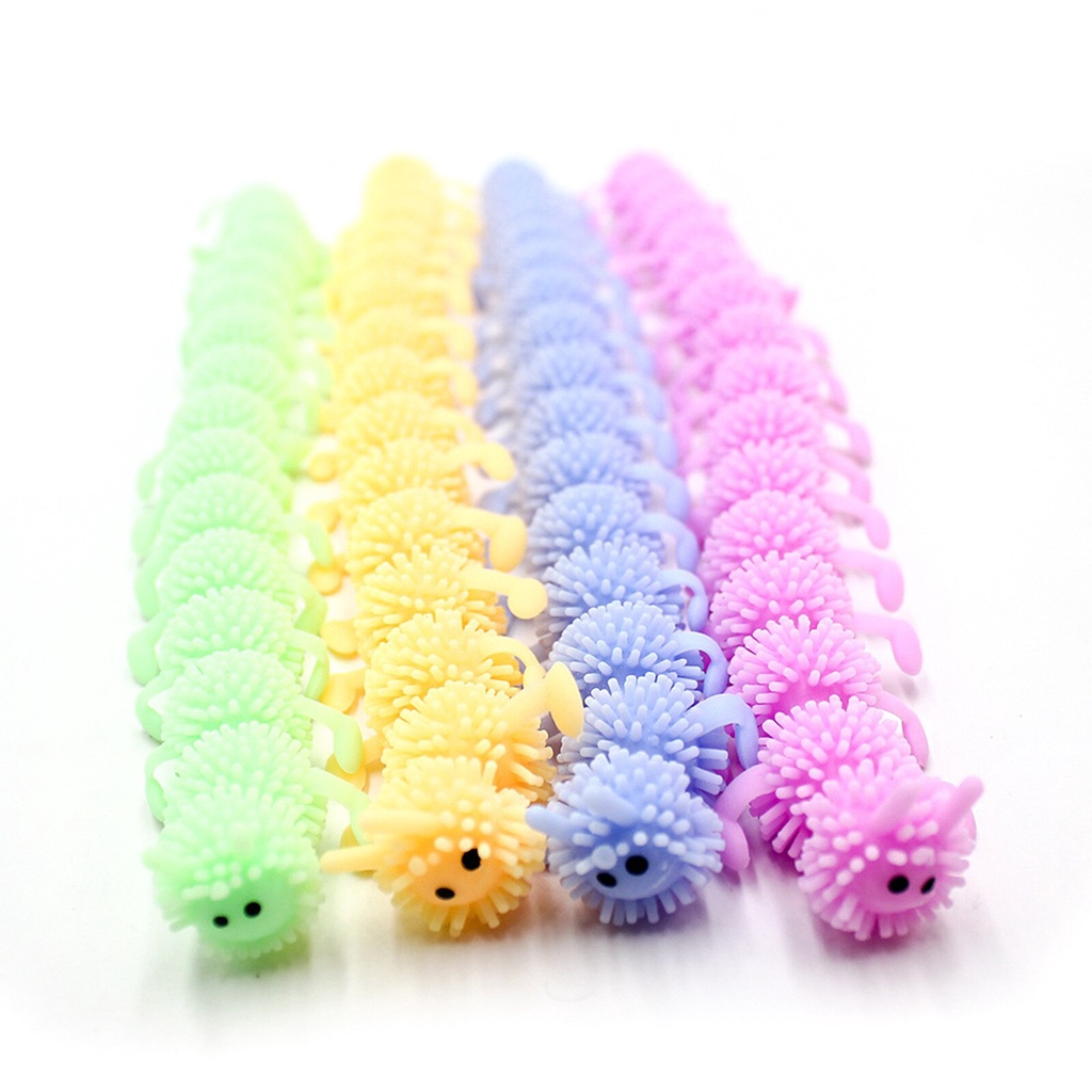 16 Knots Caterpillar Relieves Stress Toy Physiotherapy Releases Stress ...