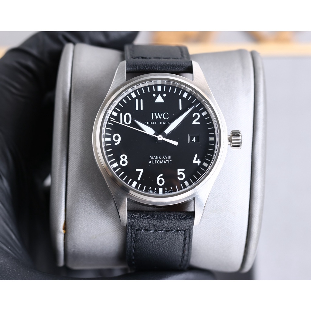 Iwc Pilot Mark 18 - IW327006 นาฬิกาข้อมืออัตโนมัติ ขนาด 40 มม. สําหรับ ...