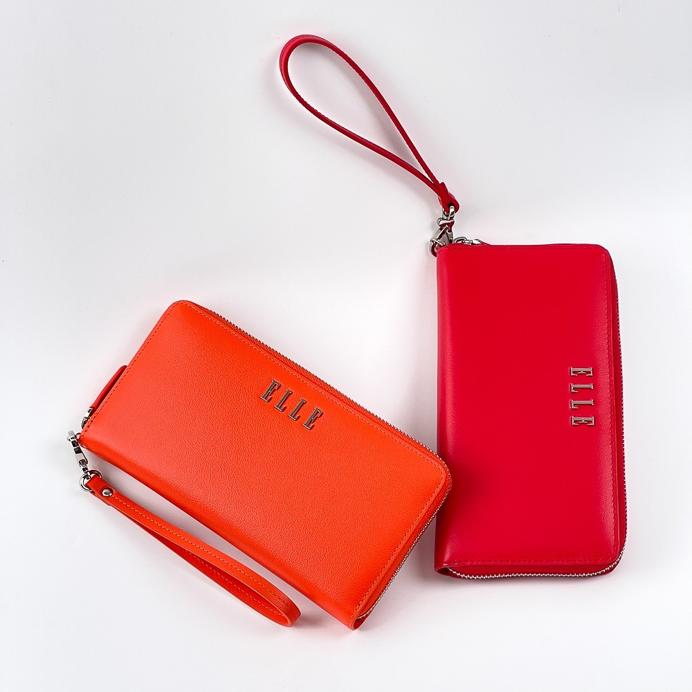 ELLE Bag กระเป๋าสตางค์แบบยาวซิปรอบ THE COLORS EWW553 - elle_bag ...