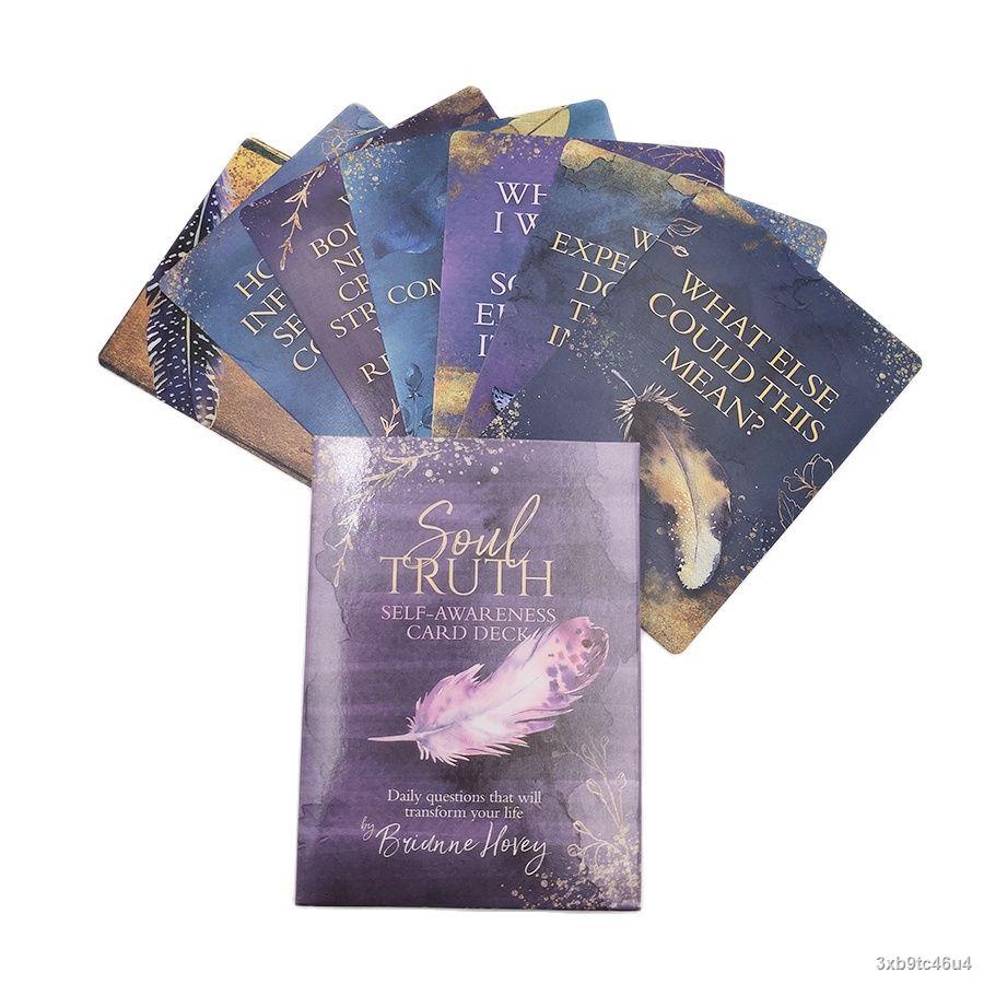 ดูดวง Soul Truth Oracle Cards Divination Fate Tarot English Version 56 ...