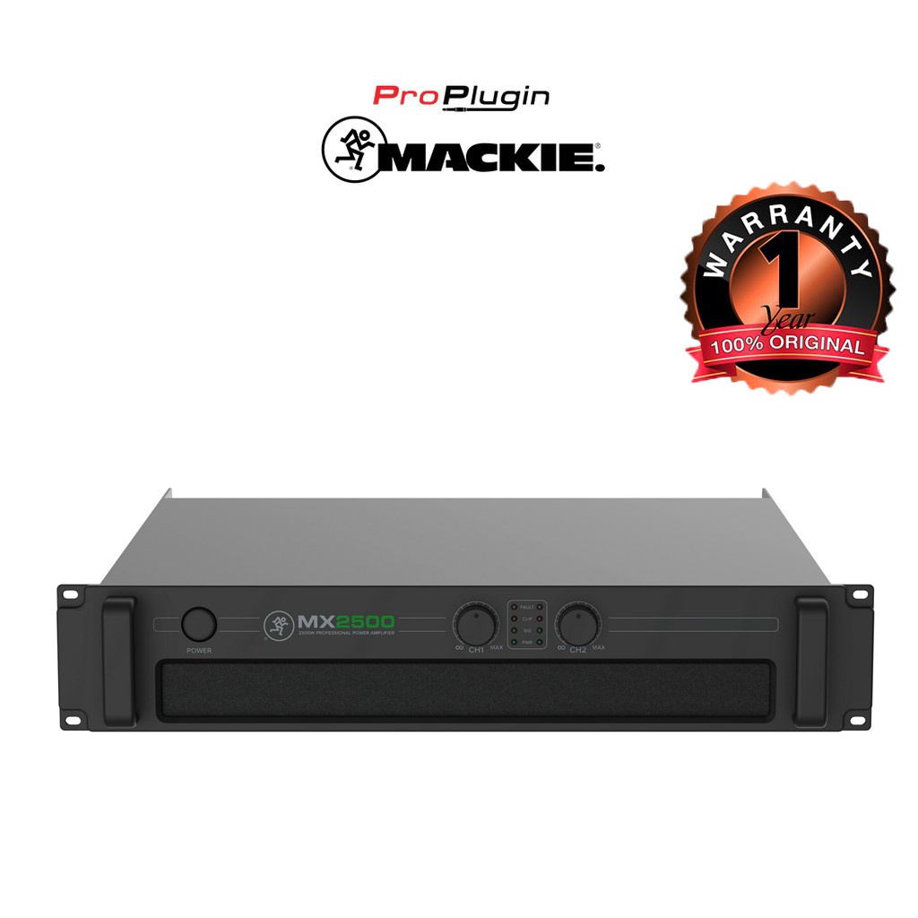 Mackie MX2500 Professional Power Amplifier 1500W (ProPlugin) | Shopee Thailand