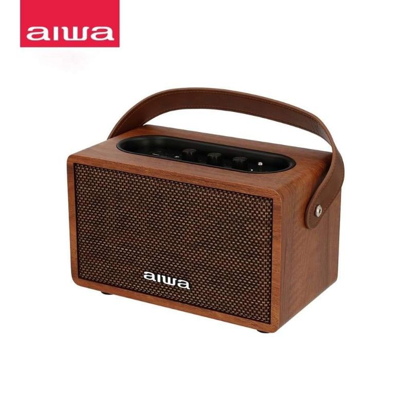 AIWA Retro Bluetooth Speaker MI-X100 ลำโพงบลูทูธพกพา BASS แบต 2200 mAh ...