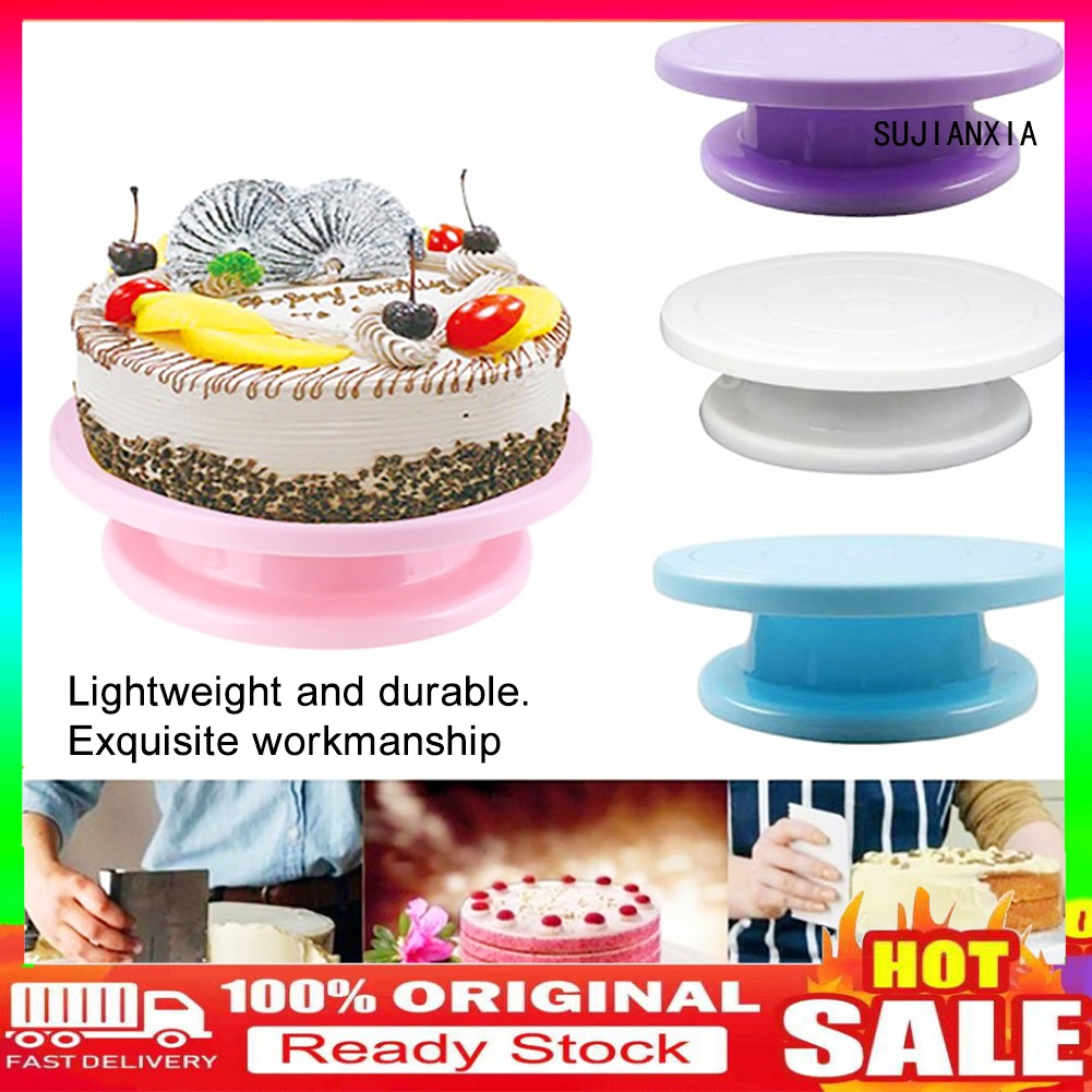 {buddi} 28cm Cake Decorating Icing Rotating Turntable Cake Stand ...
