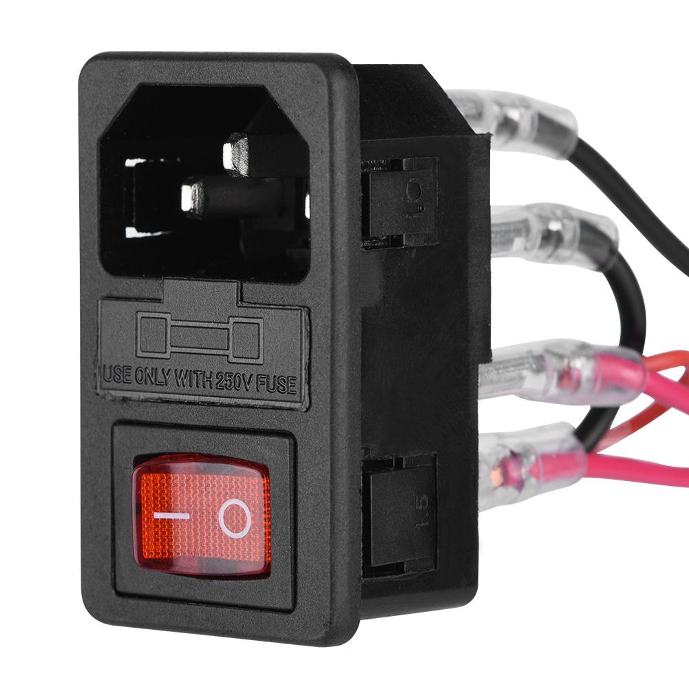 โมดูล U-type Plug 15A 220 V 110 V สำหรับเครื่องพิมพ์ 3 D Printer ...
