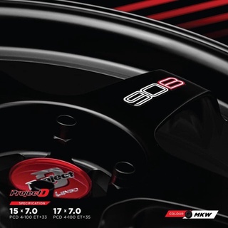 ล้อแม็กซ์ Lenso 90B ขอบ 15 และ 17 สี่รู100 สวย สปอร์ต ทนทาน รับประกัน ...