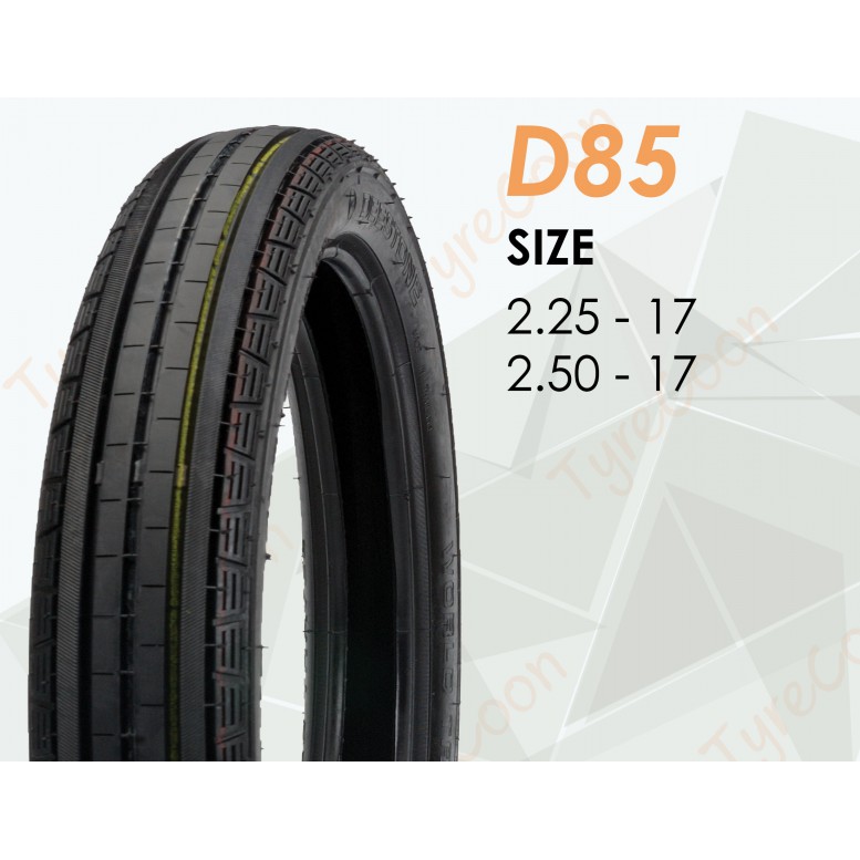 D85 ลายตรง(โบราณ) T/T / ยางมอเตอร์ไซค์ / Deestone - tyrecooncenter ...