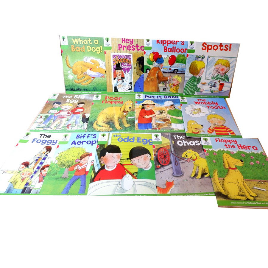 พร้อมส่ง หนังสือหัดอ่านภาษาอังกฤษ Oxford Reading Tree Stage 2 48 Books ...