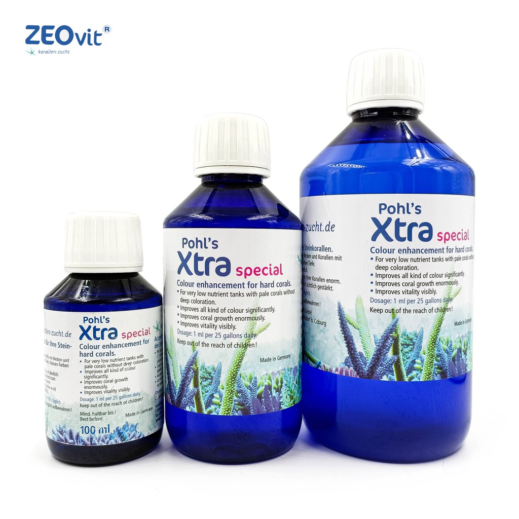 Pohl's Xtra Special แร่ธาตุและกรดอะมิโนเข้มข้นสูตรพิเศษ สำหรับเร่งสี ...