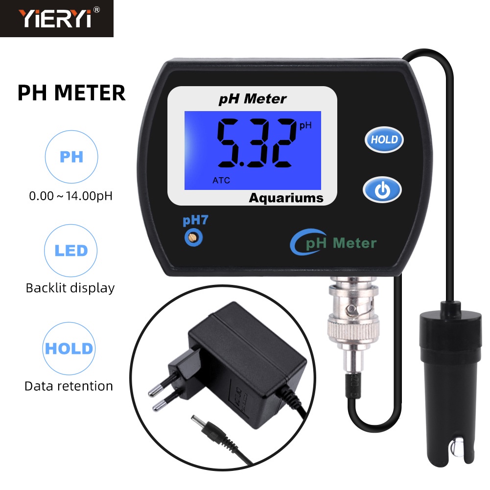 คุณภาพน้ำเครื่องตรวจจับrofessional Accurate H Meter for Aquarium ...
