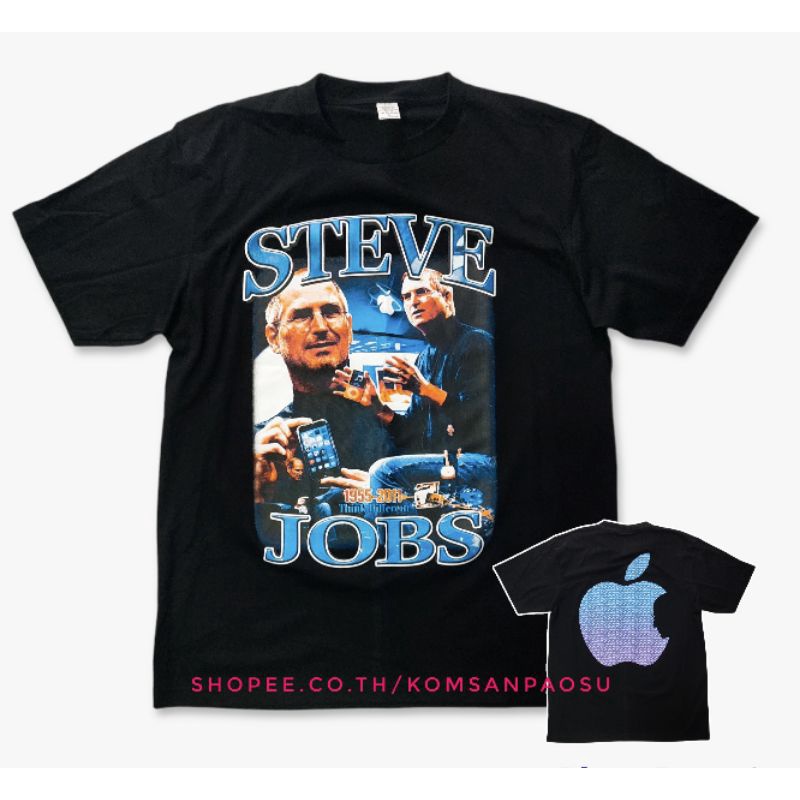 เสื้อยืด steve jobs t shirts | Shopee Thailand