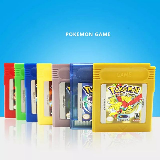(pre order) แผ่น GameBoy Color / pokemon red blue green yellow gold ...