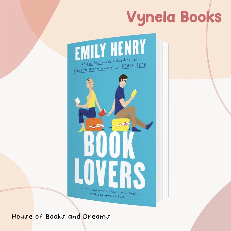 Vynela หนังสือภาษาอังกฤษ Book Lovers — Emily Henry ผู้แต่ง Beach