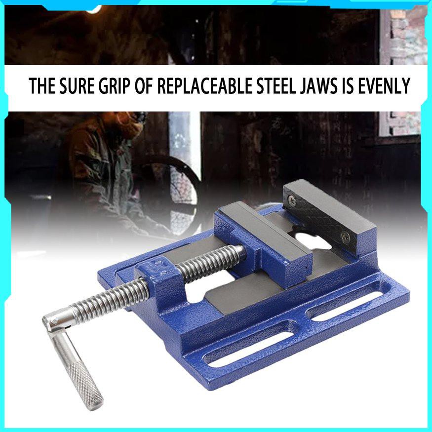 High Precision Clamp-on Table Flat Bench Vise Milling Machine Bench ...