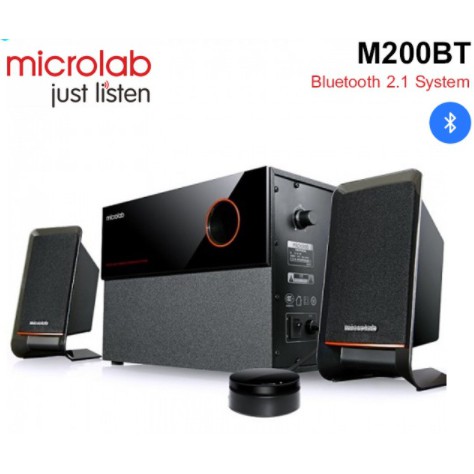 MICROLAB M200BT Bluetooth (2.1) Black - computer.dd - ThaiPick