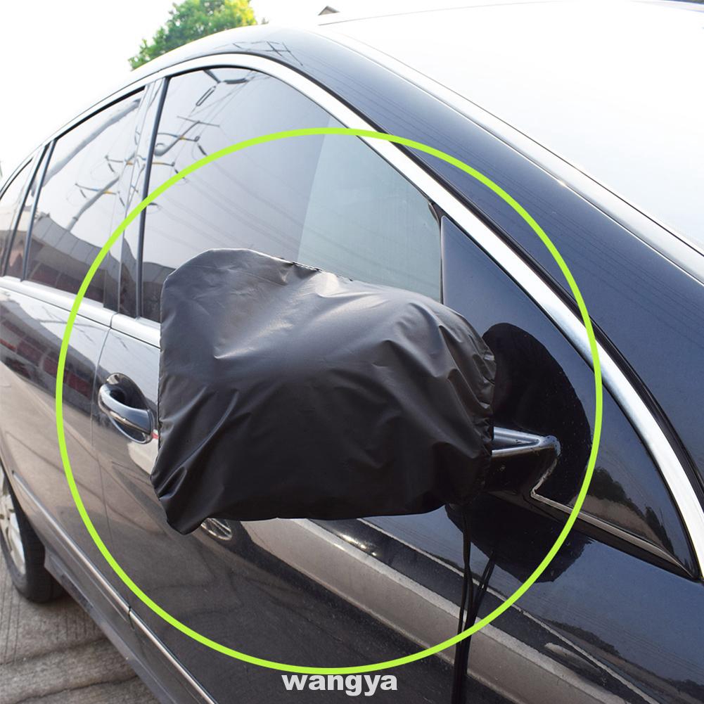 2PCS Mirror Cover Car Side Case For Rear View Mirrors Leak-proof Snow ...