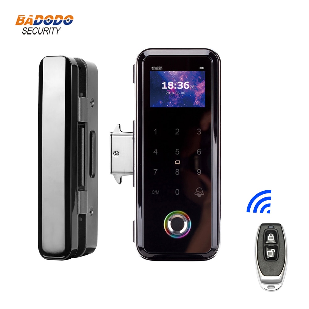 Large screen Smart keyless Fingerprint door lock biometric electric ...