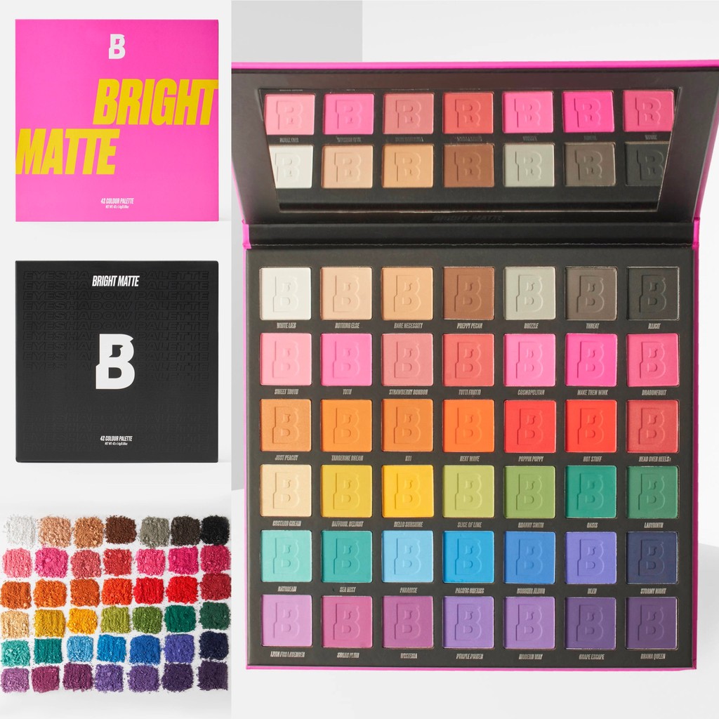 ของแท้ พร้อม EYN BRIGHT MATTE COLOUR PALETTE - allovercosmetics.th ...