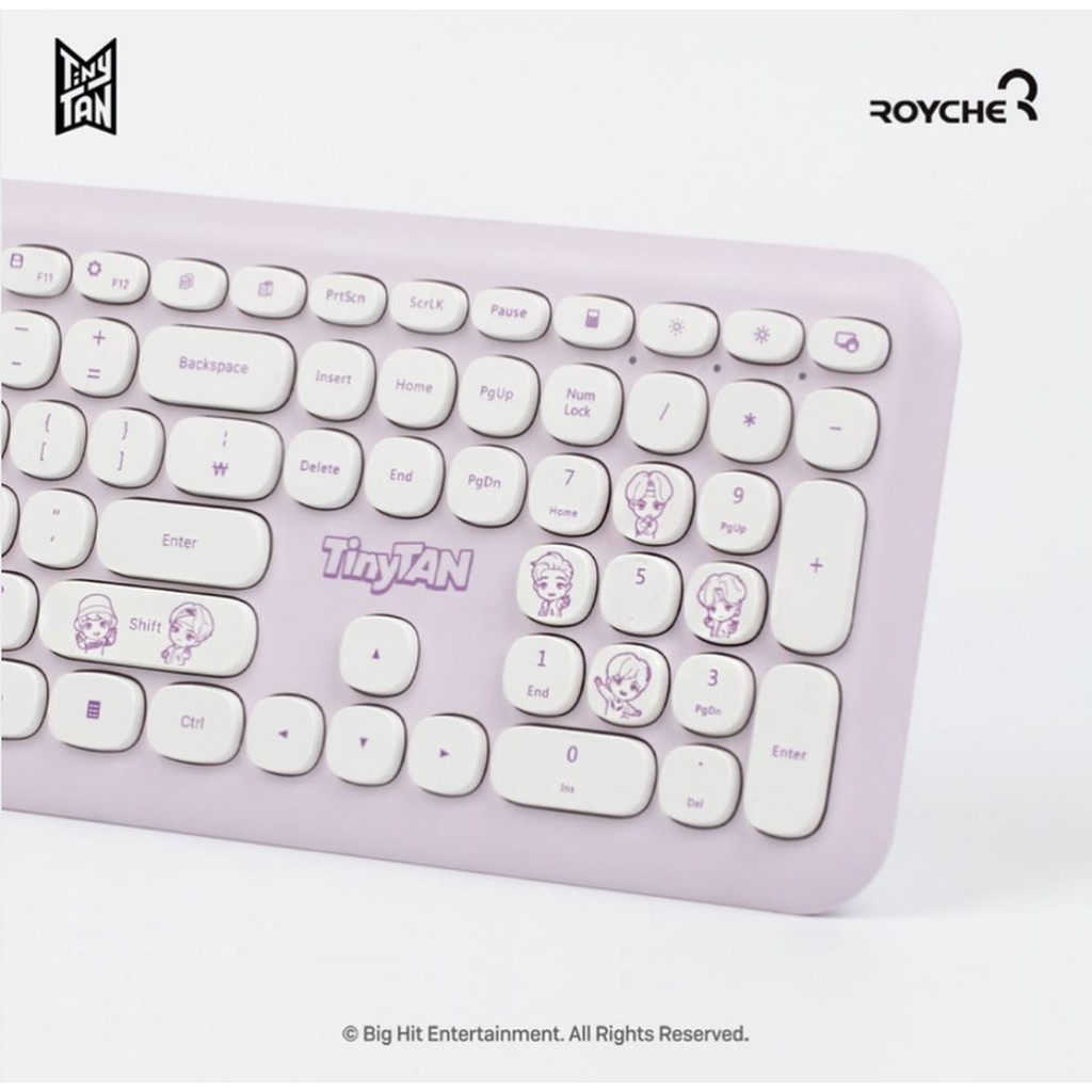 B135 READY STOCK authentic official original tiny tan KEYBOARD BTS kpop ...
