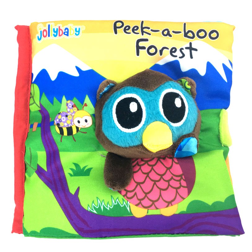 หนังสือผ้า Peek-A-Boo Forest – Jollybaby | Shopee Thailand