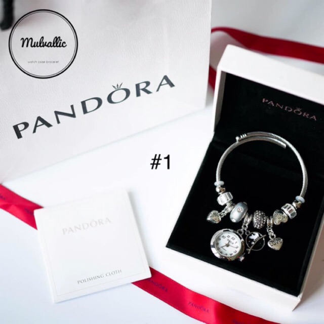 Pandorawatches กำไลทั้งนาฬิกา 2in1ไปเลยจ้าา คือใส่แค่เส้นเดียวแต่ได้ ...