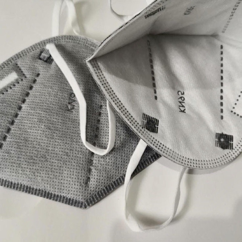 หน้ากากอนามัย 6 ชั้น KN95 N95 PM2.5 หน้ากากคาร์บอน แมสสีเทา กรองฝุ่น หนาพิเศษ แท้100 ผ้าปิดปาก ...