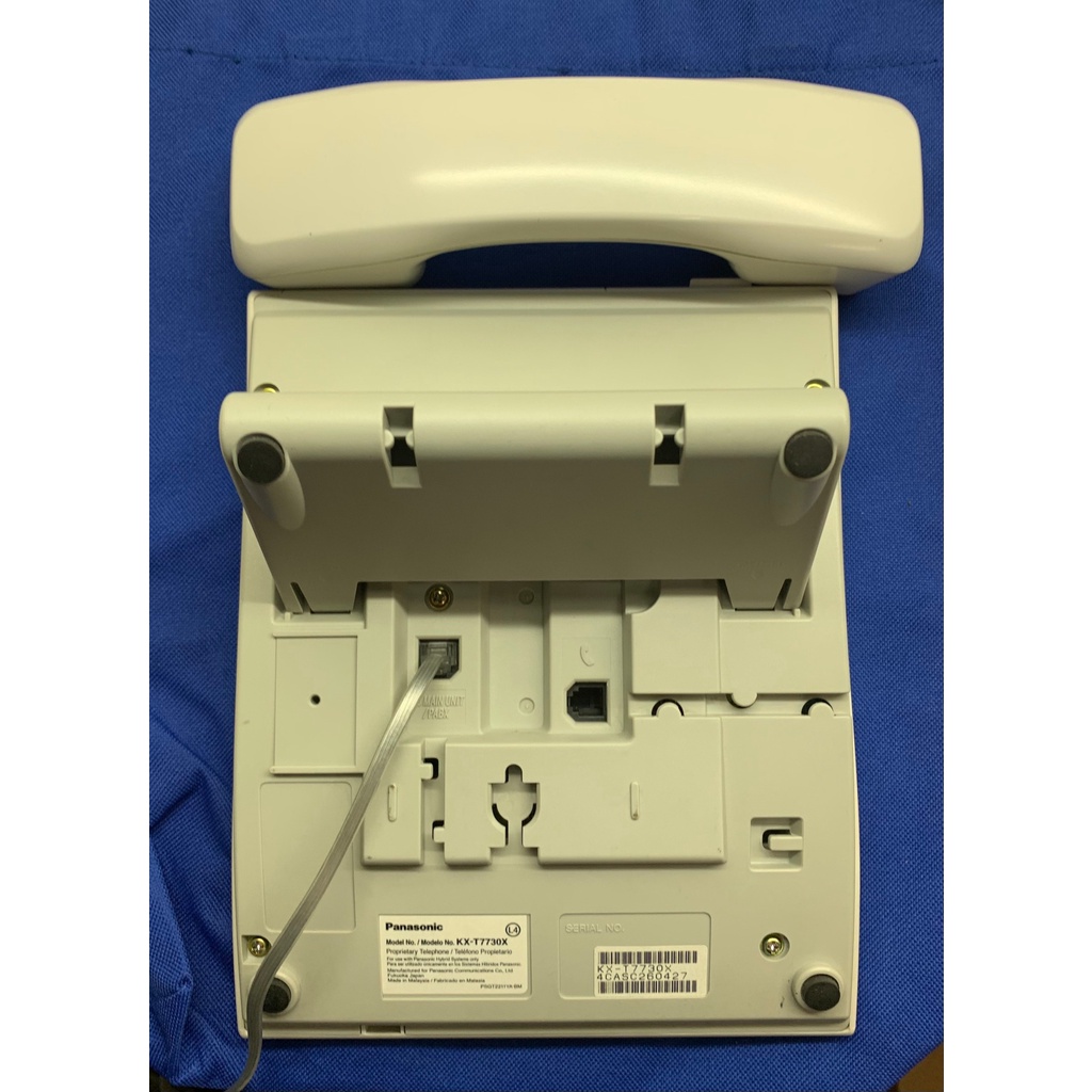 Panasonic โทรศัพท์แบบอนาล็อคคีย์ KX-T7730 (เครืองแม้ใช้กับตู้สาขา ...