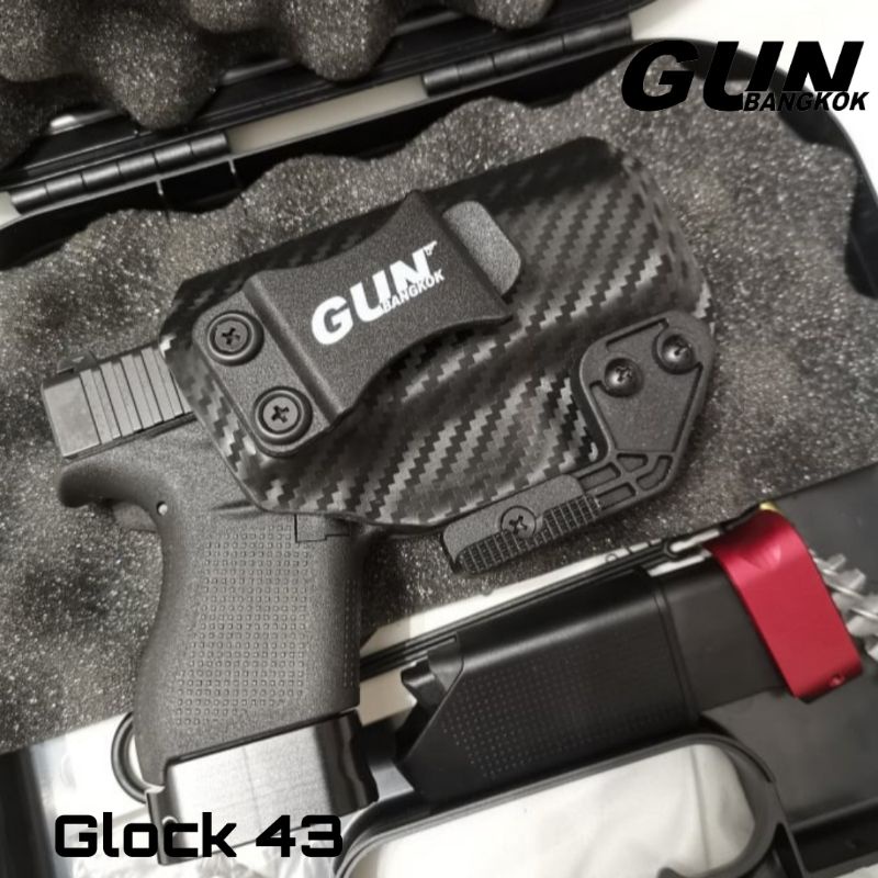 ซองพกในพกซ่อน GLOCK 43 43X Gen 1-5 วัสดุ KYDEX แท้ งาน Made in Thailand ...