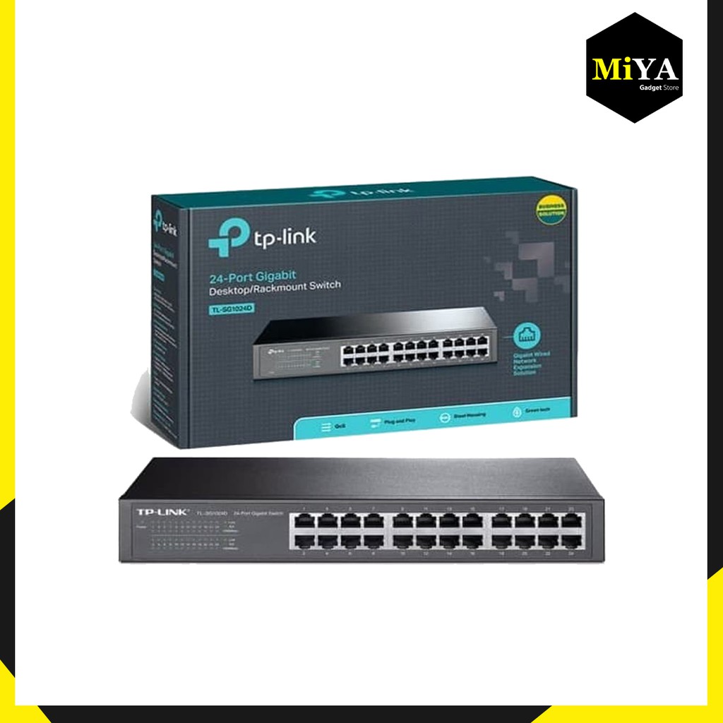 TP-link TL-SG1016D 16-Port Gigabit Desktop/Rackmount Switch | Shopee ...