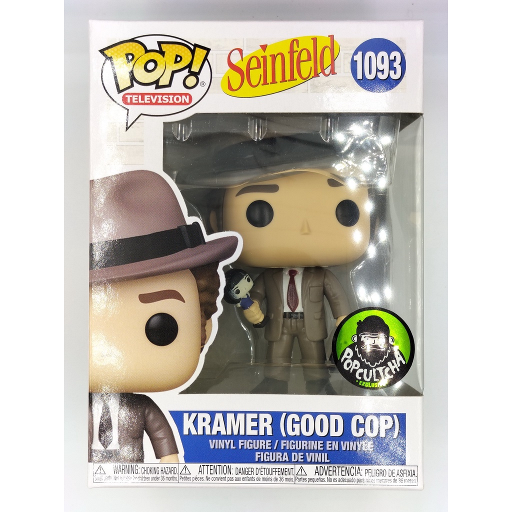 Funko Pop TV Seinfeld - Kramer [Good Cop] #1093 | Shopee Thailand
