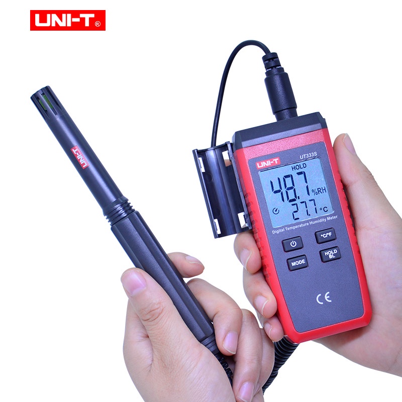 体温枪UNIT UT333 handheld temerature and humidity meter digital industrial ...