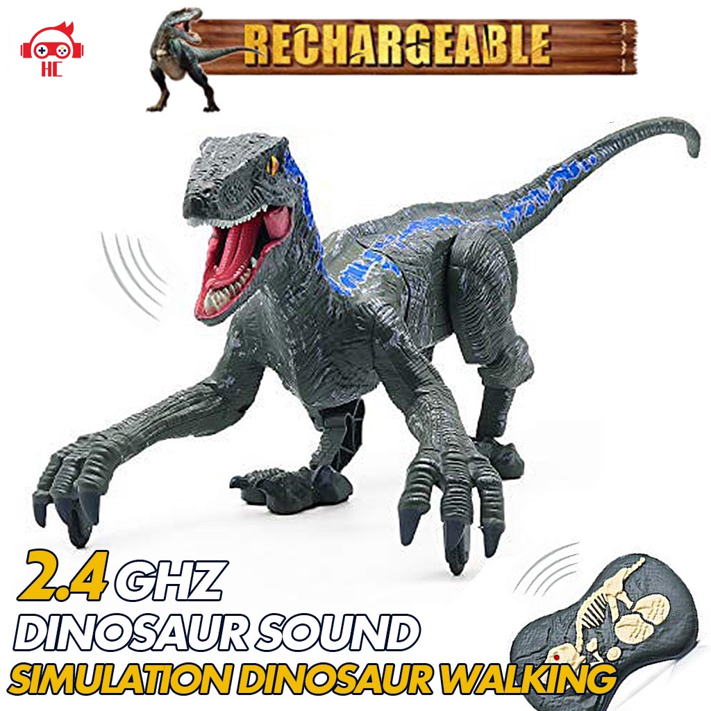 READY STOCK RC Dinasour Tyrannosaurus Rex Toys with Sound Remote ...