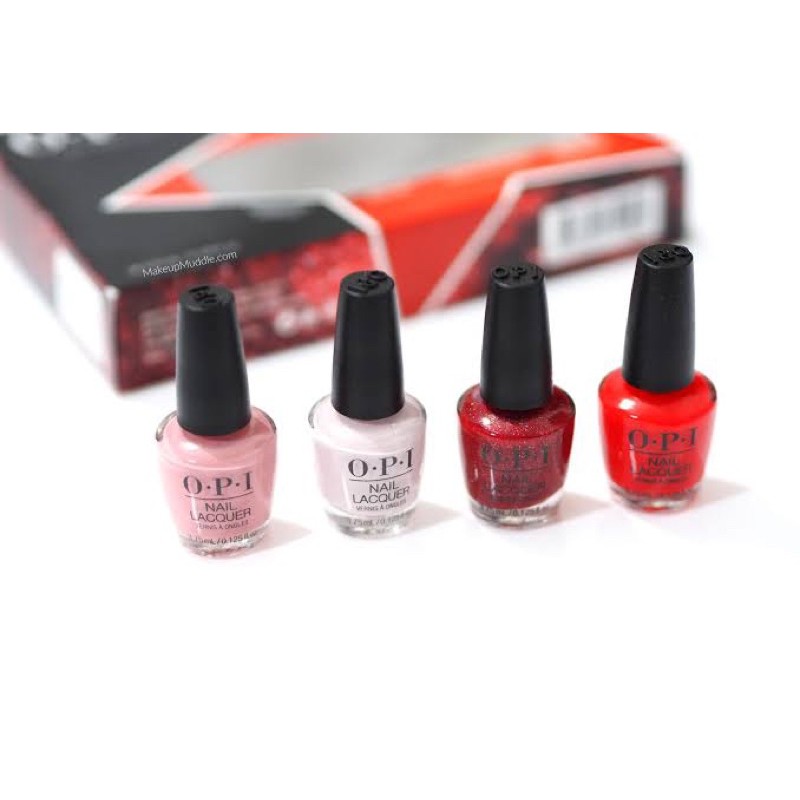 พร้อมส่ง OPI Mini set Hollywood Collection นู้ดอ่อน ชมพูระเรื่อ แดงสดใส ...