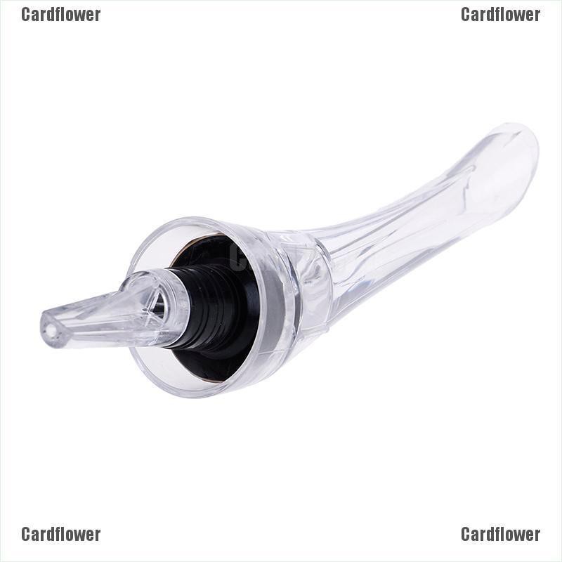 Cardflower Wine Decanter Wine Aerating Pourer Wine Aerator Quick ...