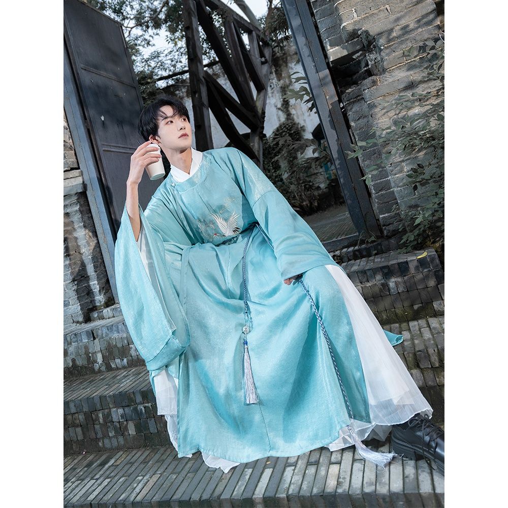 จัดส่งที่รวดเร็วฮันฟูสำหรับผู้ชาย Dongli Original Hanfu Ming Dynasty ...