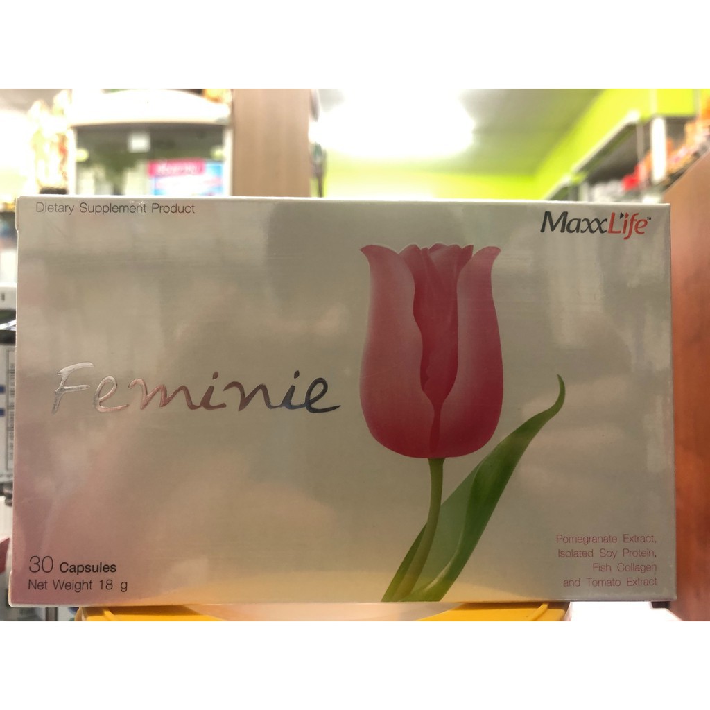 MaxxLife Feminie เฟมินี 30 แคปซูล 18 กรัม | Shopee Thailand