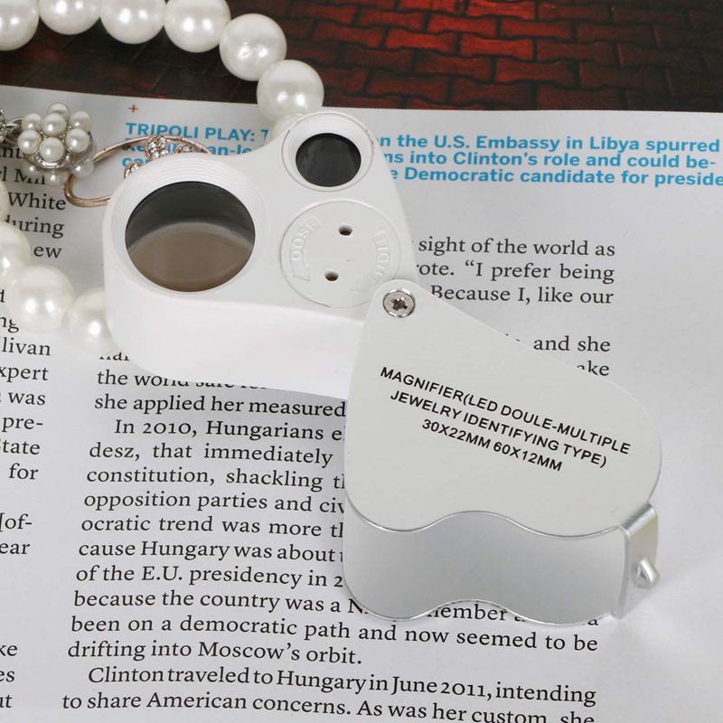 3-Piece Set Of Magnifying Magnifying Glass 30, 40, Double 30/60 ...