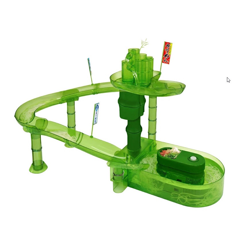 ราเมนสไลเดอร์ slider Ramen โซเม็ง หมี่เย็นญี่ปุ่น Nagashi Somen.โซบะ ...