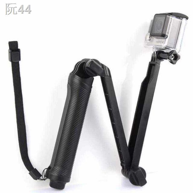 ☇ไม้ 3 Way Gopro Three-way Tripod แขนยี่นมือจับ ขาตั้งกลัอง Gopro ...