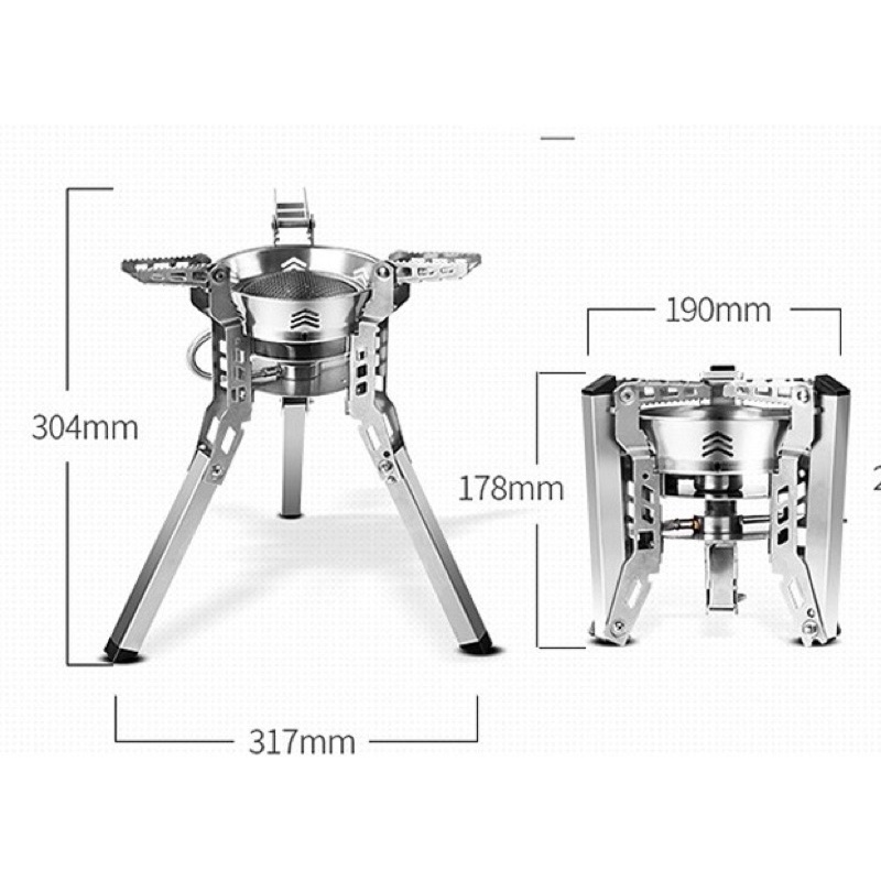 พร้อมส่งเตาแก๊สแค้มป์ปิ้ง Bulin BL100 เตาแก๊สสนามพับได้ ...