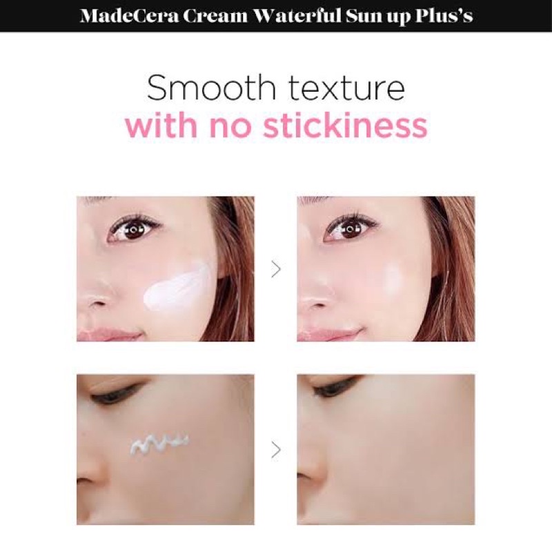 ️(ครีมกันเเดด)(Re-turn)SKINRx LAB MadeCera Cream Waterful Sun up Plus ...