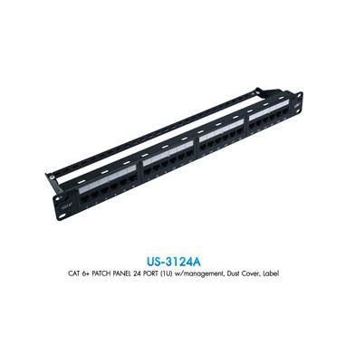Link CAT6 PATCH PANEL 24 Port 1U (US-3124A) - chatjirakorn - ThaiPick