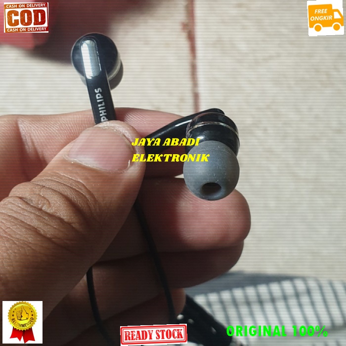 Philips HANDSFREE DOUBLE BASS DUAL SUPER BASS HEADSET MIC STEREO CALL ...