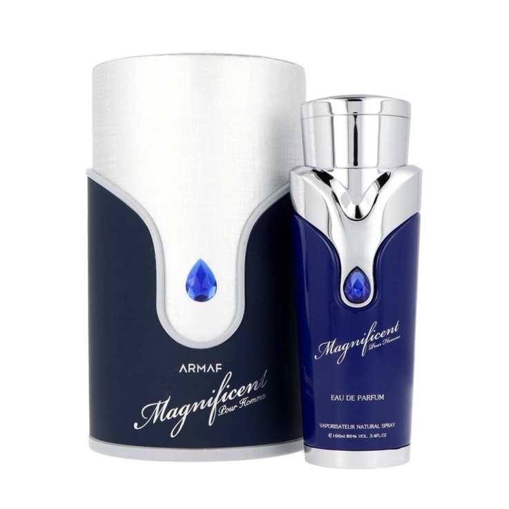 น้ำหอม แท้100% Armaf Magnificent Blue Pour Homme edp 100ml | Shopee ...