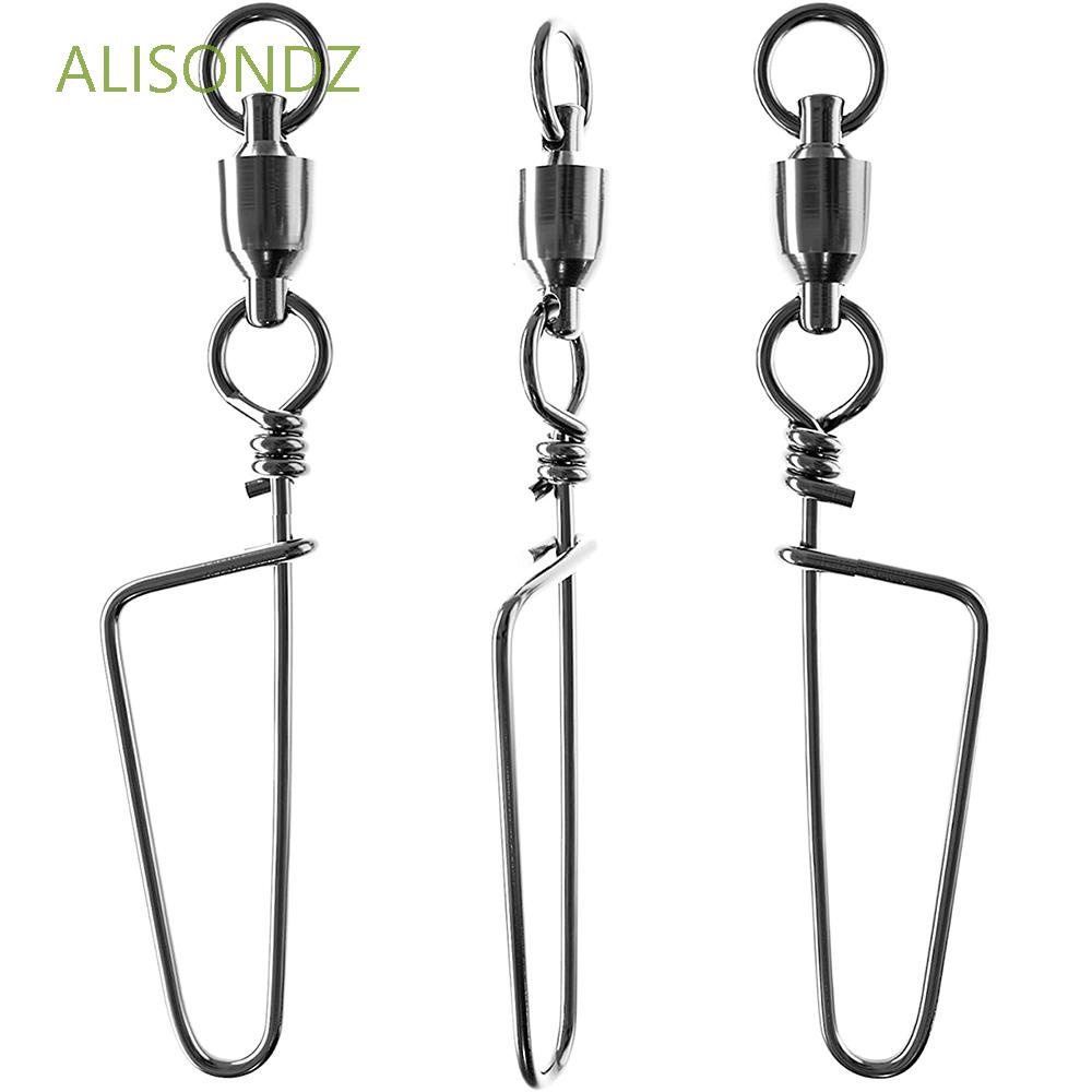 ALISONDZ Durable Fishing Swivels Copper Connector Ball Bearing High ...