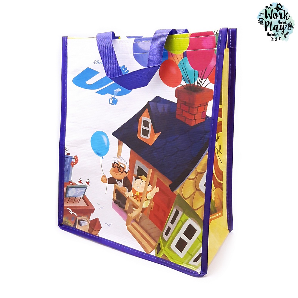 Disney PIXAR Up Reusable Tote ดิสนีย์ พิกซ่าร์ อัพ รียูสเอเบิล โท้ท ...