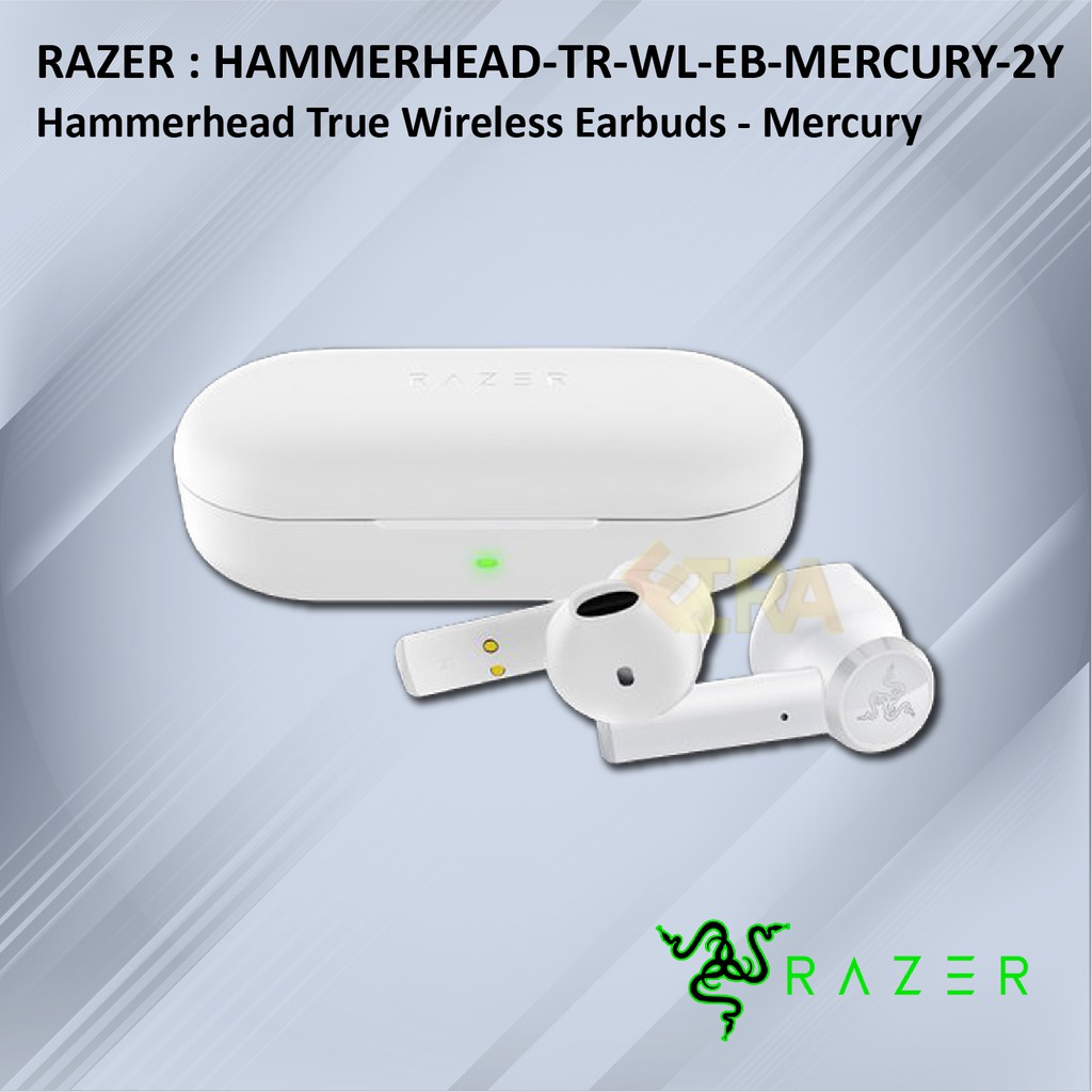 หูฟังบลูทูธ Razer Hammerhead True Wireless - Earbuds - Mercury | Shopee ...