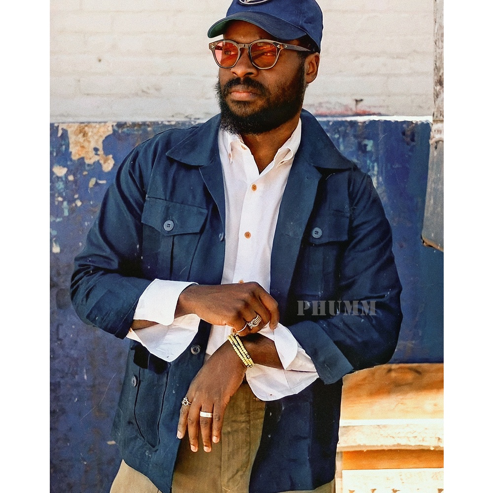 SAFARI JACKET (สีกรมท่า) - phumm.official - ThaiPick