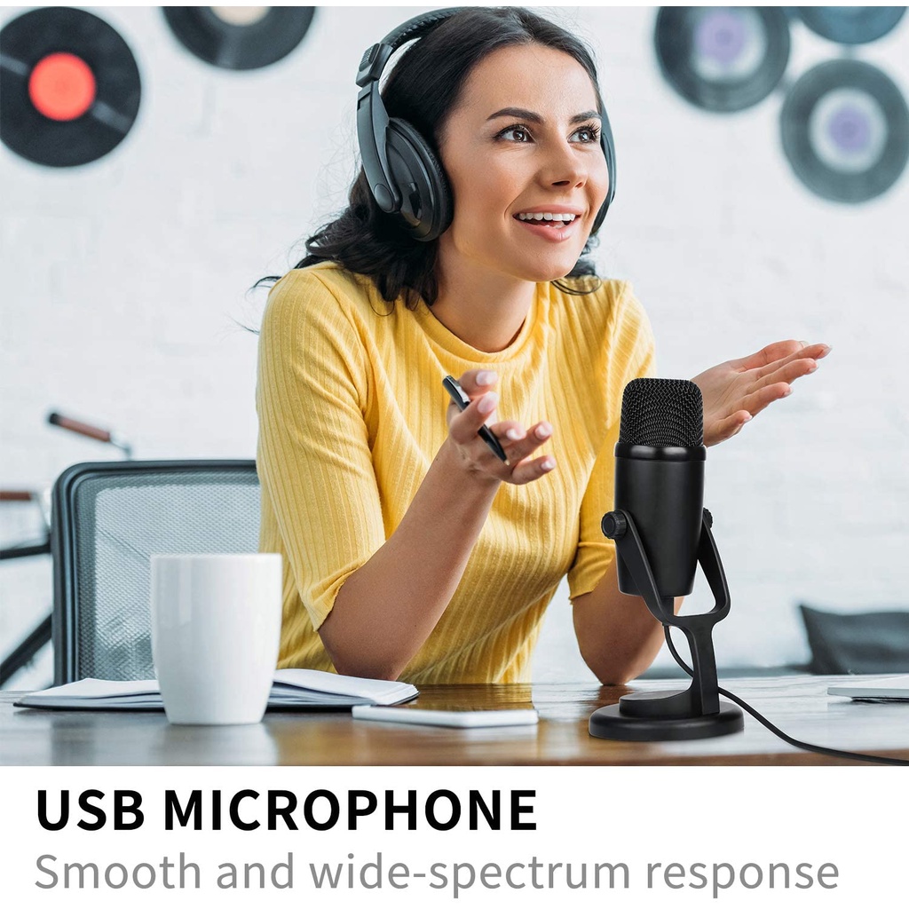 Boya PM500 (เหลือ2064 ZETAZB193) USB Microphone ไมค์ตั้งโต๊ะ ไมโครโฟน ...